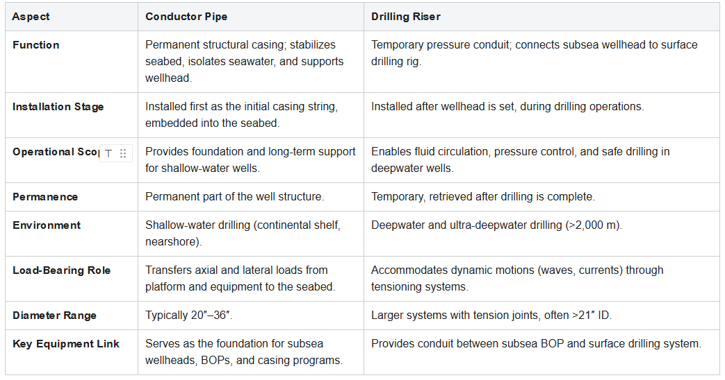 Conductor Pipe for Offshore Structural Casing Solutions - Octal Steel