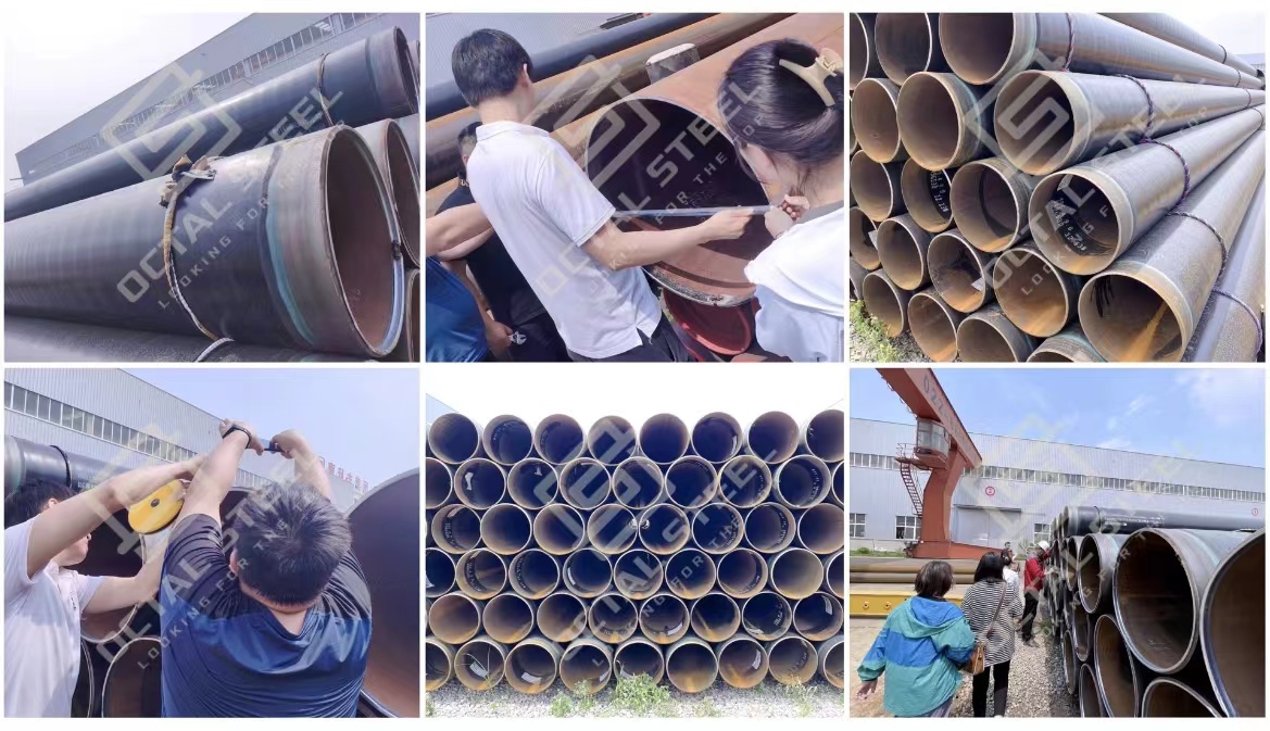 API 5L X60M PSL2 LSAW PIPE 3LPE 508 X 22MM Delivery to Bangladesh ...