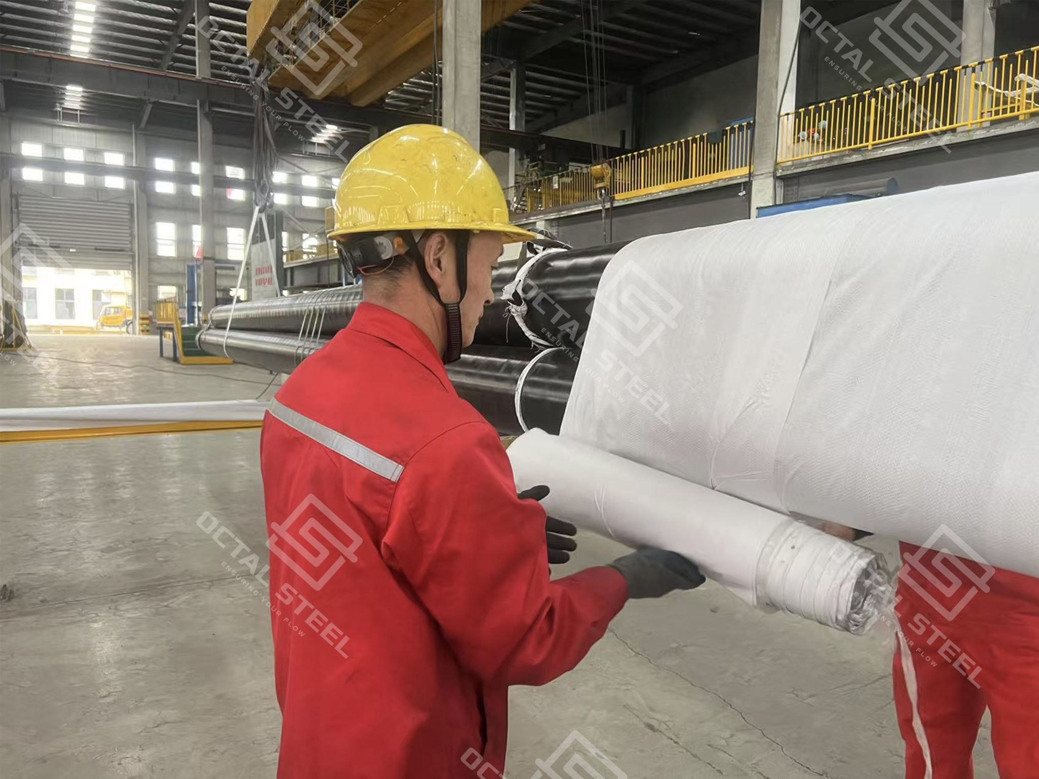 Seamless Carbon Steel Pipe API 5L PSL2 Grade B with 3LPE Coating ...