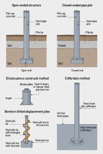 Steel Pipe Piles for Marine & Bridge Foundations | Octal Pipe