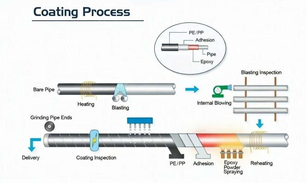 FBE coating：Fusion Bonded Epoxy Pipe Coating Process, Performance, and ...